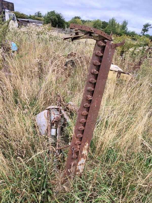 Lot 43 - Gray Fergie Finger Bar Mower (Located in